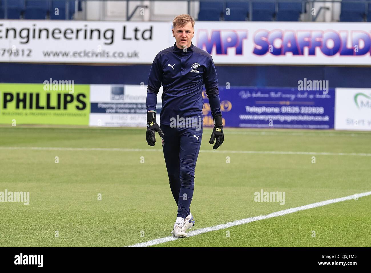 Charlie Monks of Blackpool FC Stock Photo - Alamy