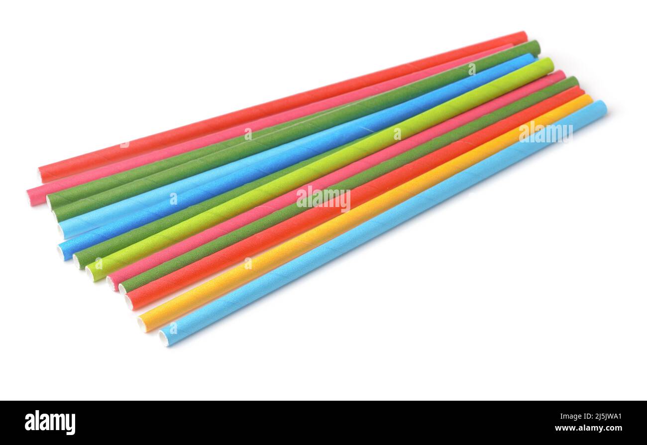 Colorful straws hi-res stock photography and images - Alamy