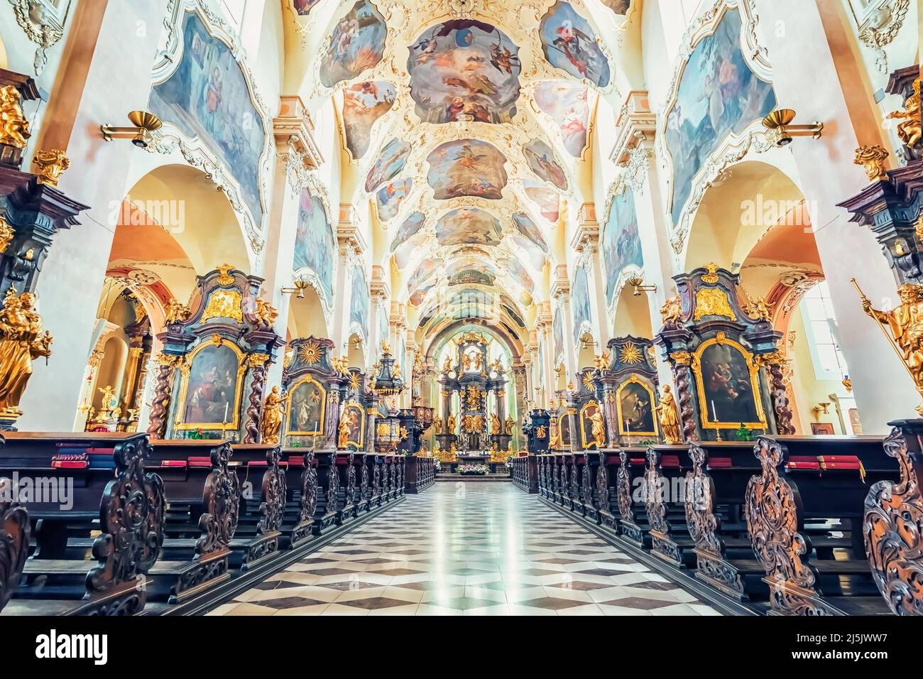 Old city hall prague interior hi-res stock photography and images - Alamy