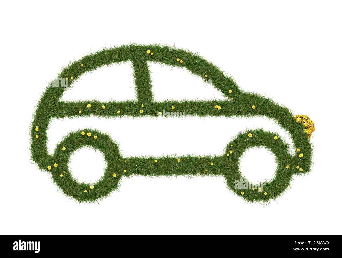 Transportation eco car icon Cut Out Stock Images & Pictures - Alamy