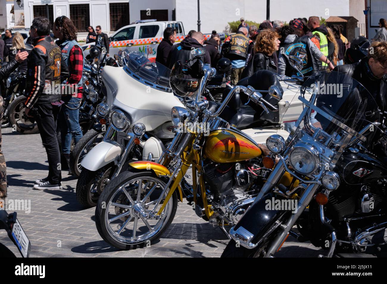 Motorcycle club meeting hi-res stock photography and images - Alamy