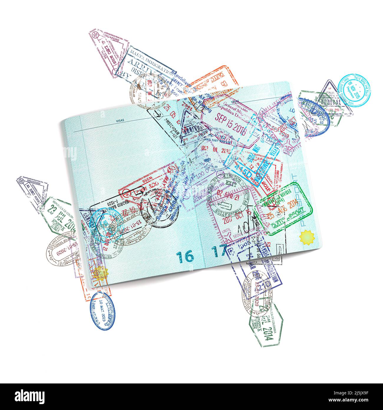 Immigration form hi-res stock photography and images - Alamy