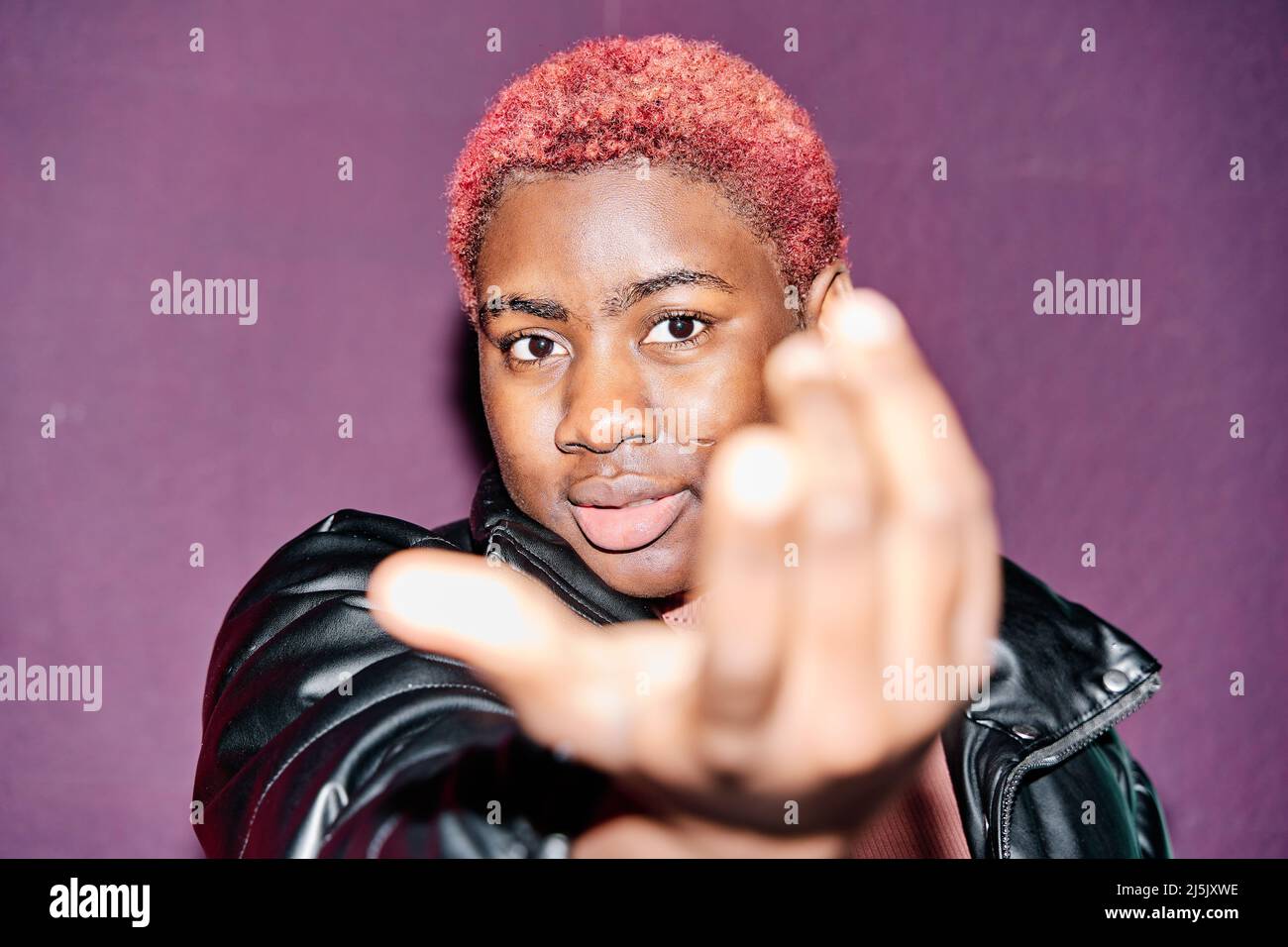 Girl Holding Hand Out