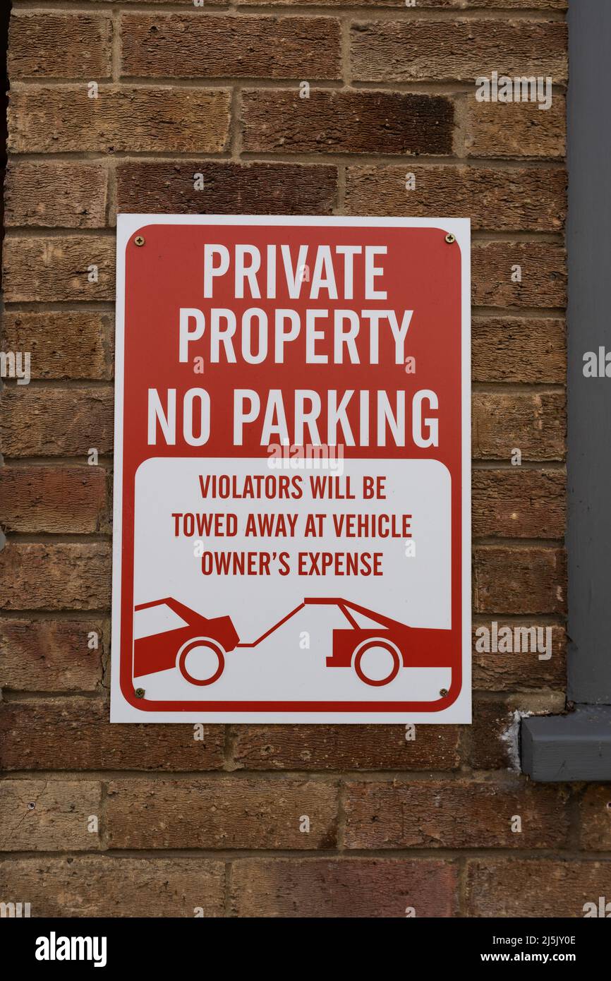 No truck zone hi-res stock photography and images - Alamy