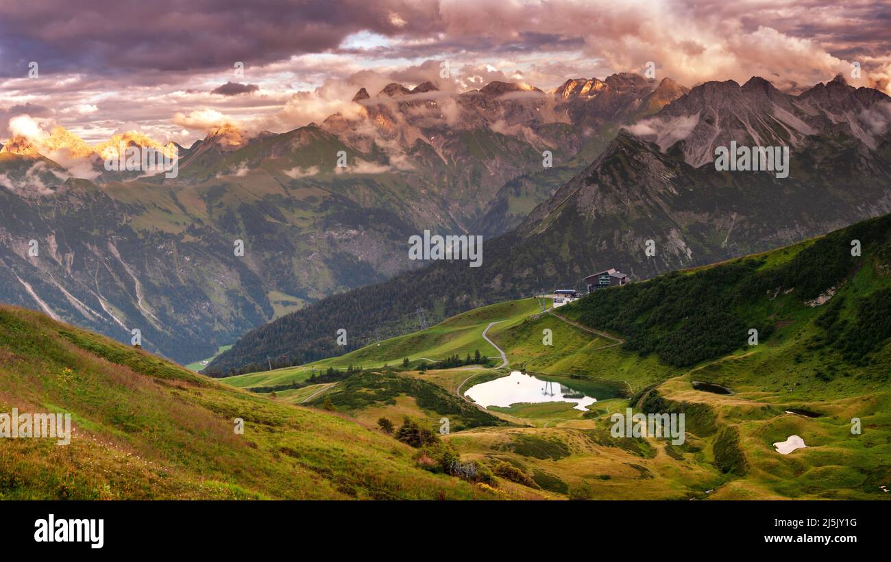 Alp landscape hi-res stock photography and images - Alamy