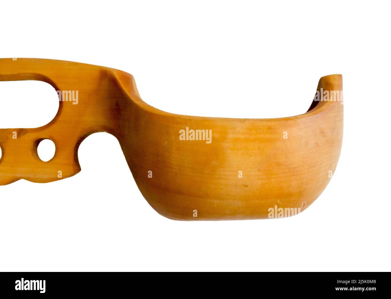 The wooden hand made spoon object Stock Photo - Alamy