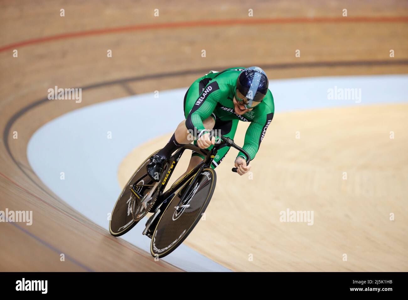 Men's Sprint Qualifying Conor Rowley (IRL) during day four of the ...