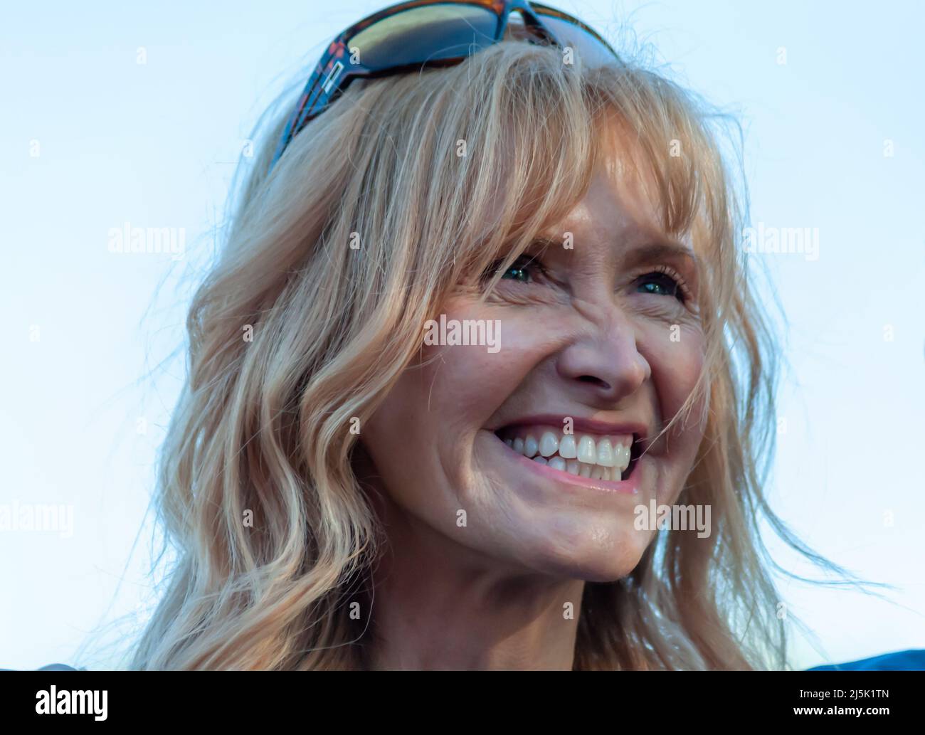Glasgow, Scotland, UK. 24th April, 2022. Jackie Bird in Glasgow Green ...