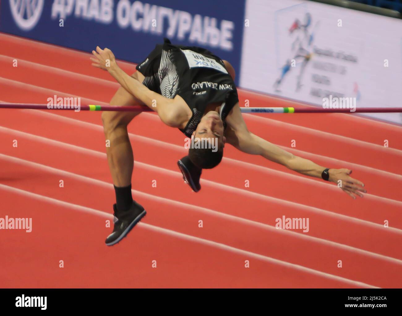 Hamish KERR of New Zealand Finale High Jump during the World Athletics ...
