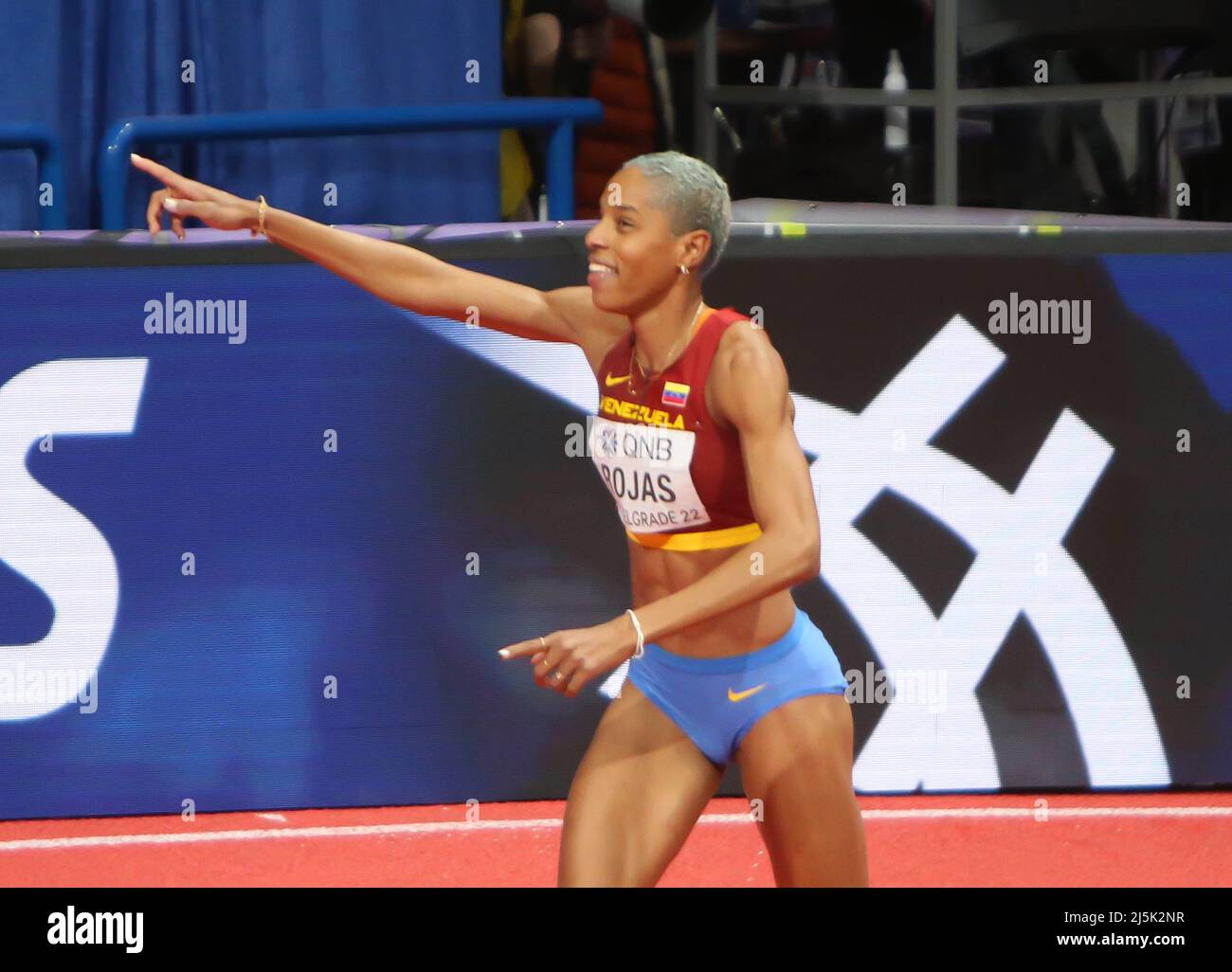 Yulimar ROJAS of Venezuela Finale Triple Jump Women during the World ...