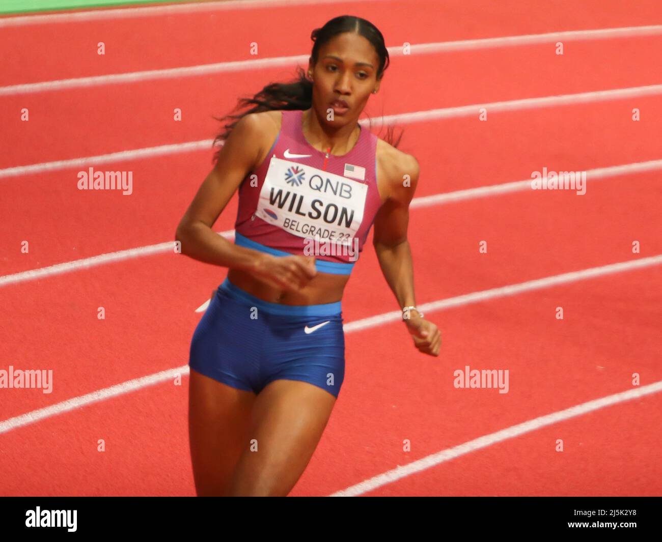 Ajee WILSON of USA Finale 800 M Women during the World Indoor ...