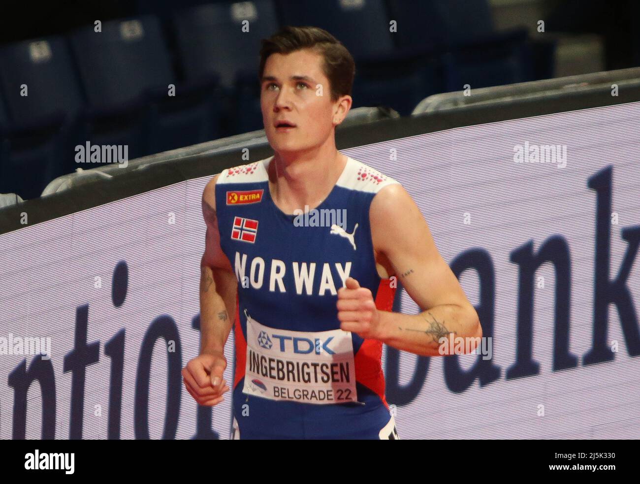 Jakob Ingebrigtsen Of Norway Finale 1500 M Men During The World Indoor