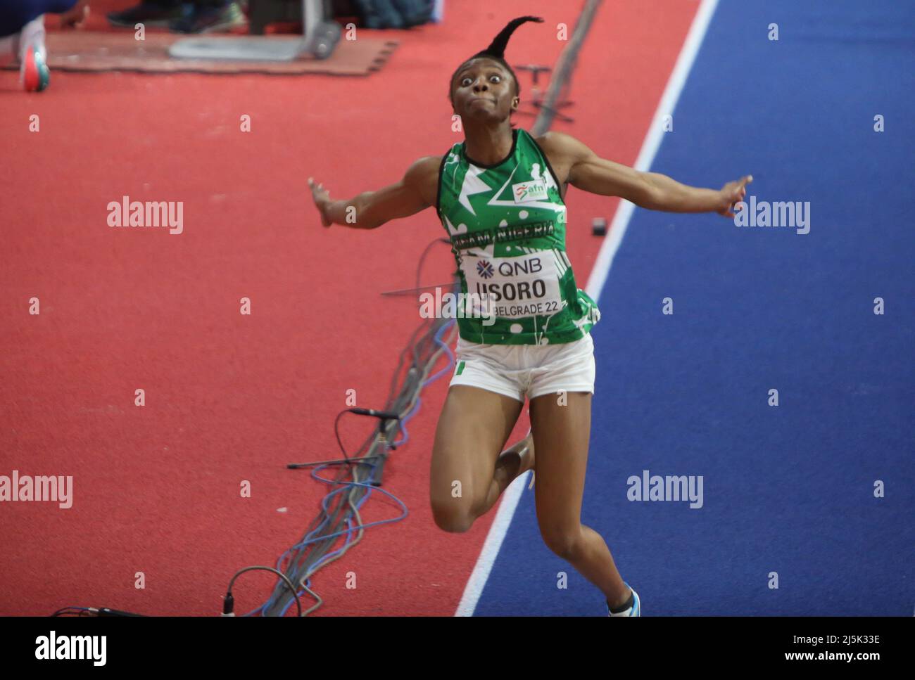 Ruth USORO of Nigeria Finale Long Jump Women during the World Indoor ...