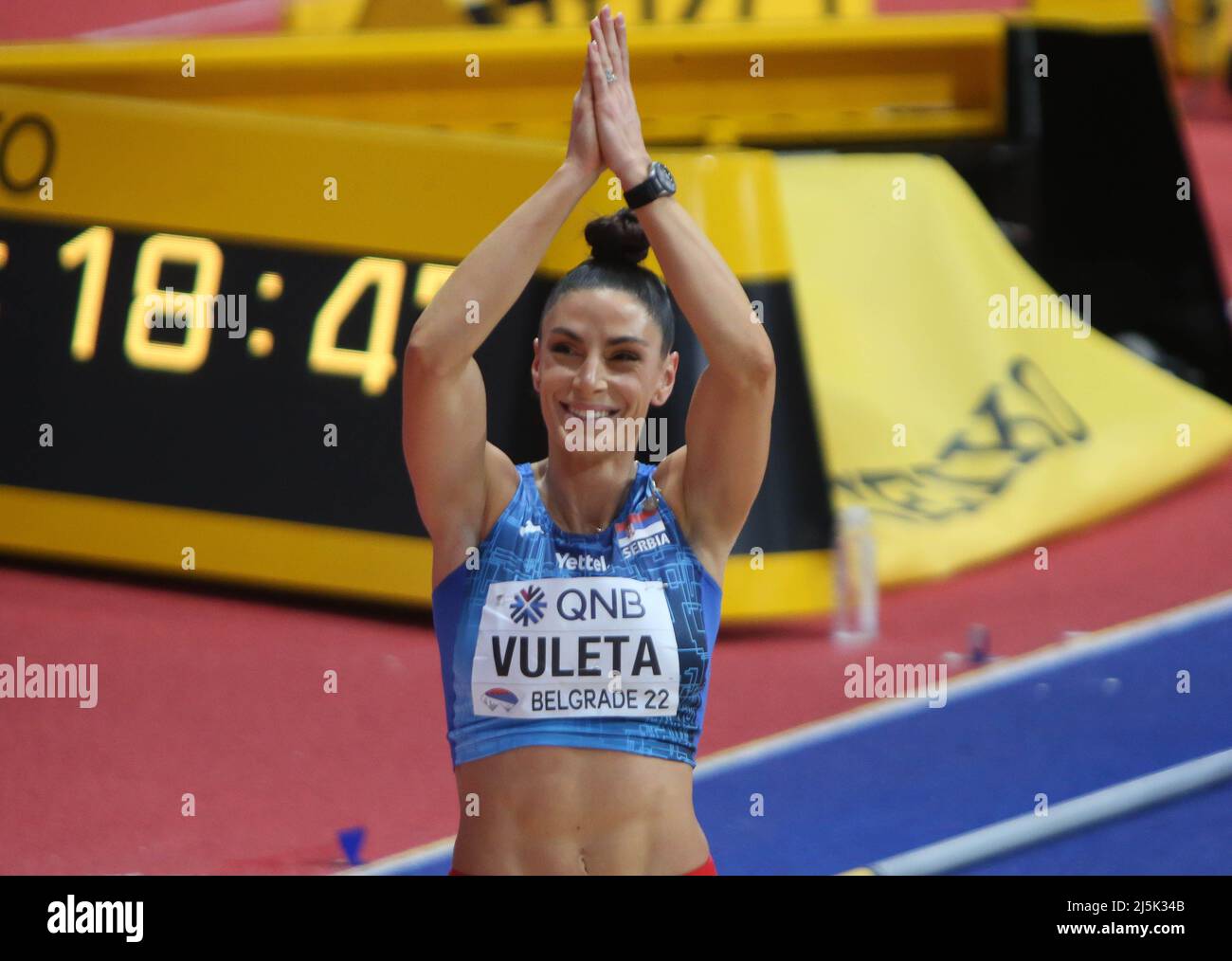 Ivana VULETA of Serbia Finale Long Jump Women during the World Indoor ...