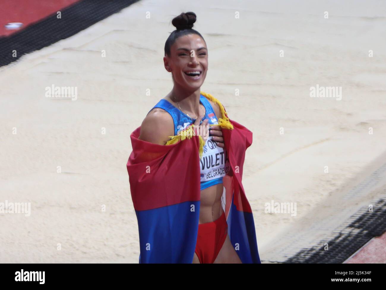 Ivana VULETA of Serbia Finale Long Jump Women during the World Indoor ...