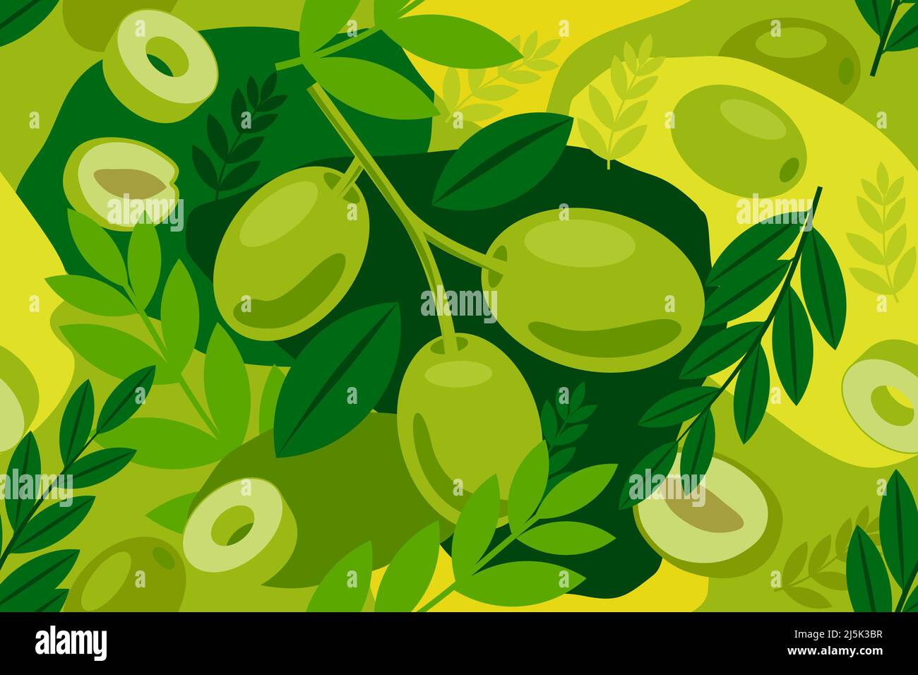 Olive Background Design Stock Vector Images - Alamy