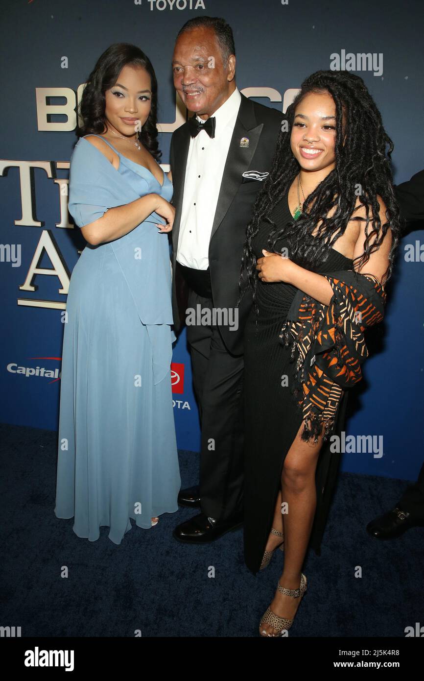 HOLLYWOOD, CA - APRIL 23: Ashley Jackson, Rev. Jesse Jackson and ...