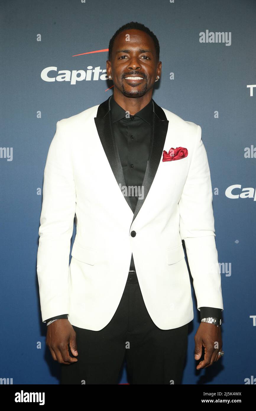HOLLYWOOD, CA - APRIL 23: Keith Robinson at the 2022 Trumpet Awards at ...