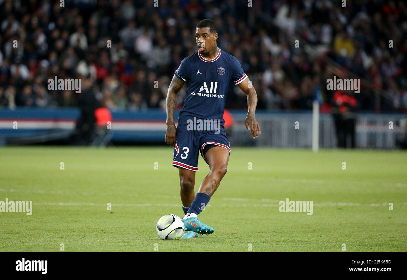 Presnel Kimpembe of PSG during the French championship Ligue 1 football ...
