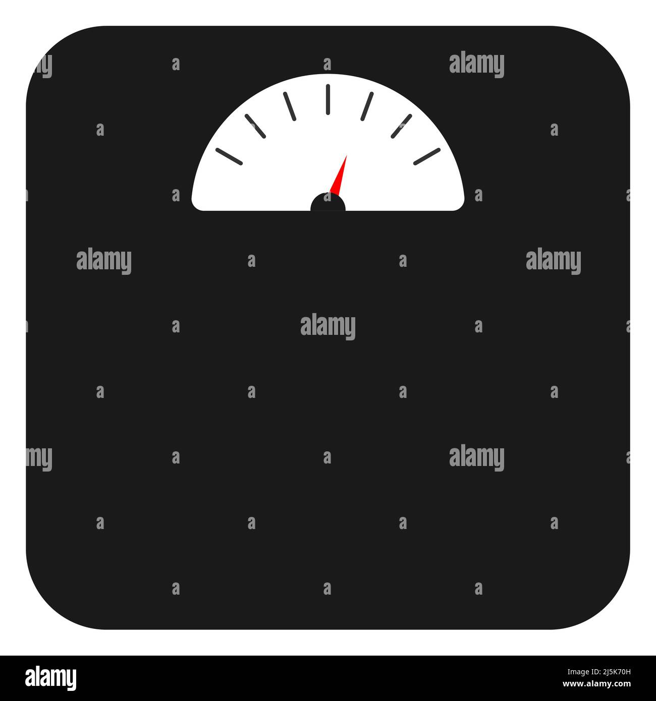 Weight scale icon, healthy diet body symbol, loss calorie measure ...