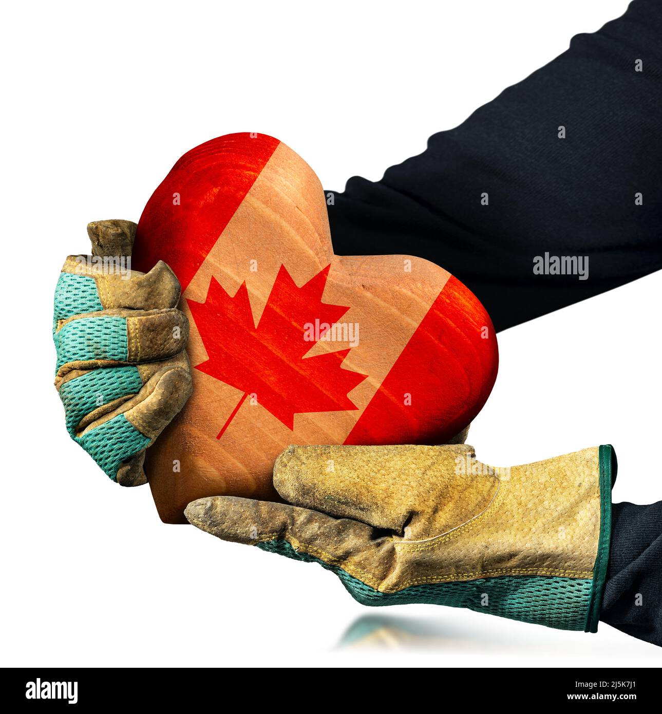Canadian heart hi-res stock photography and images - Alamy