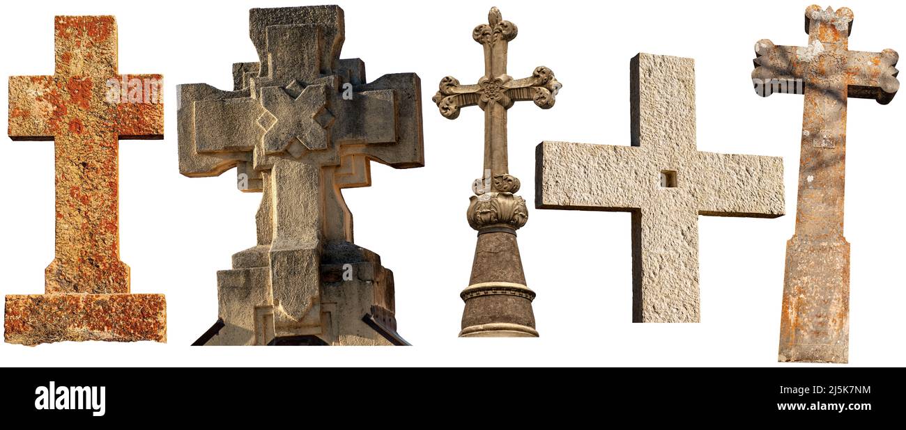 White crosses memorial Cut Out Stock Images & Pictures - Alamy