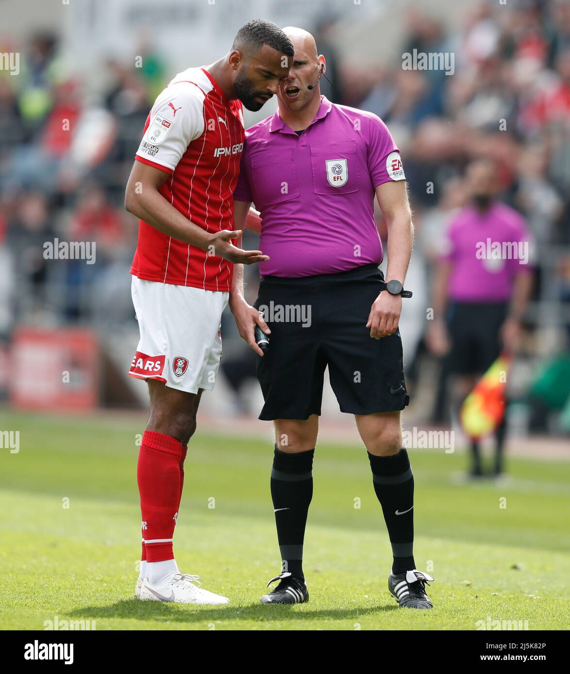 Match referee charles breakspear hi-res stock photography and images ...