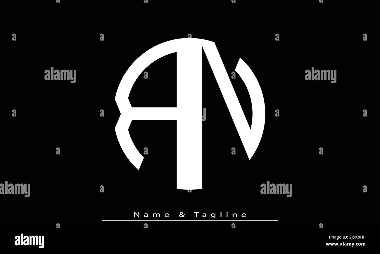 Letter rn logo Black and White Stock Photos & Images - Alamy