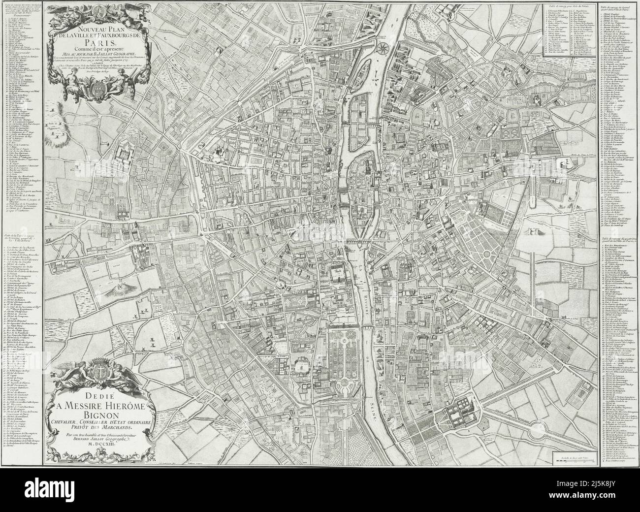 Vintage map of Paris and area around it from 17th/18th century. Maps ...