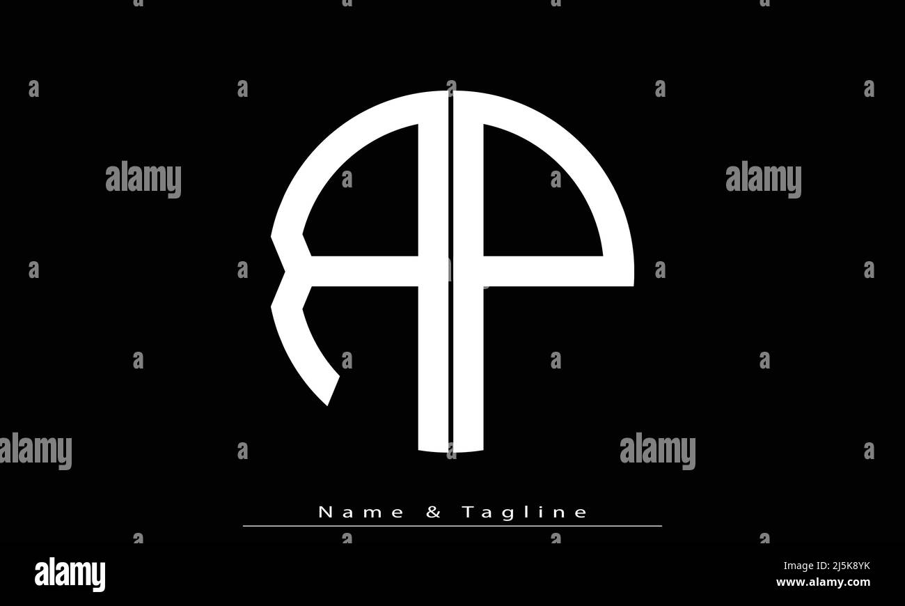 Letter rp logo Black and White Stock Photos & Images - Alamy