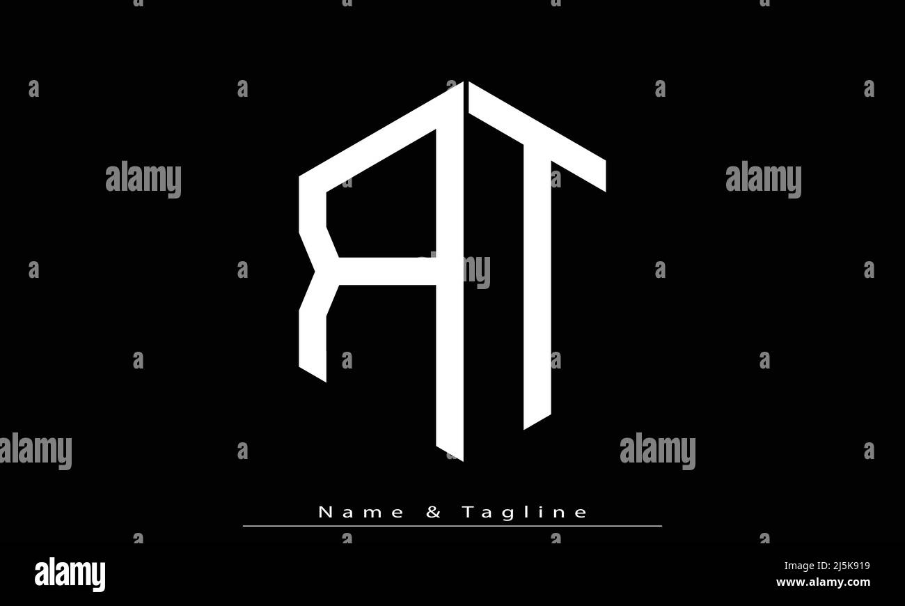 Letter rt logo hi-res stock photography and images - Alamy