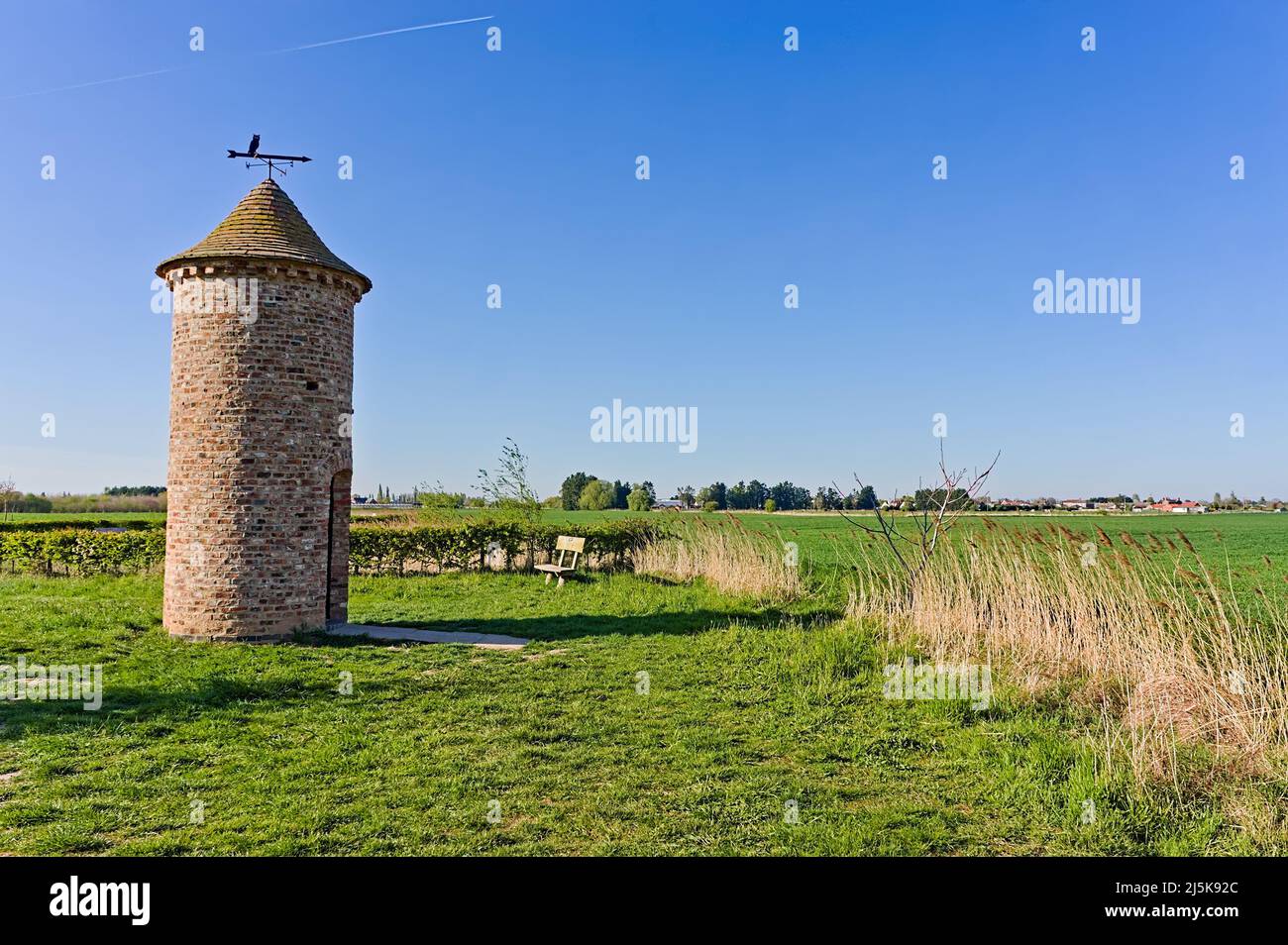 Owl tower at the Sir Joseph Banks country park Westgate Woods nr ...