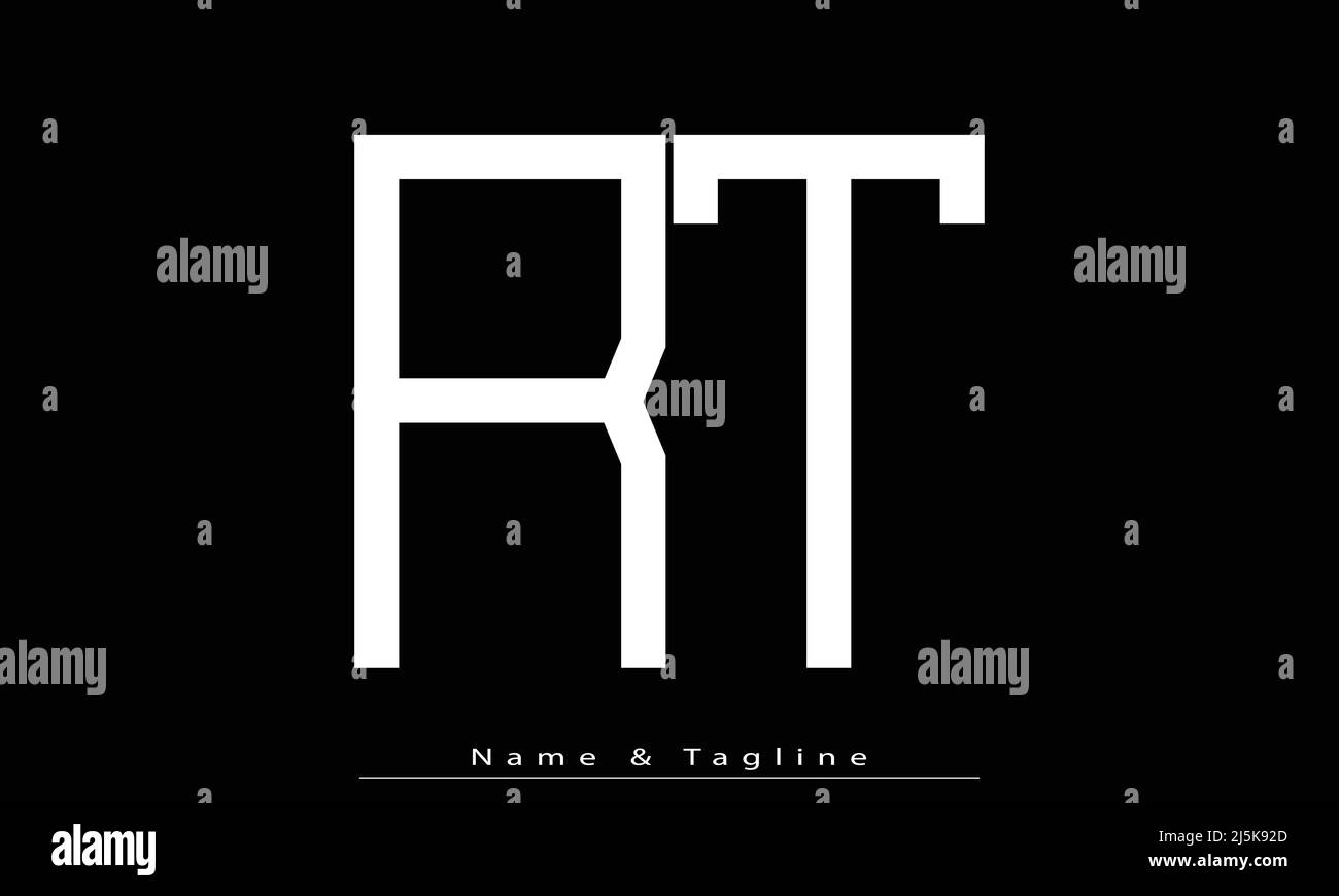 Letter rt logo hi-res stock photography and images - Alamy