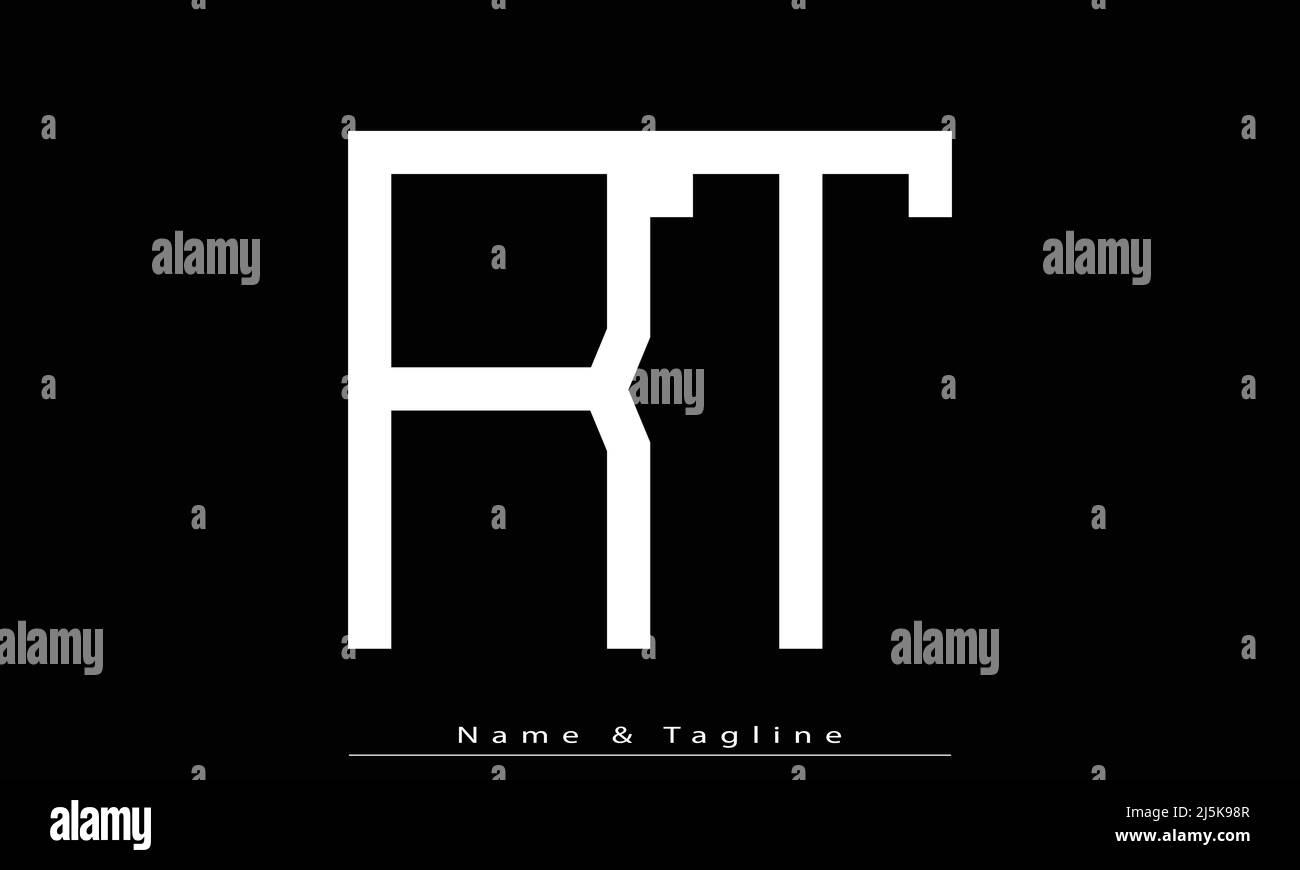 Alphabet letters Initials Monogram logo RT , TR Stock Vector Image ...