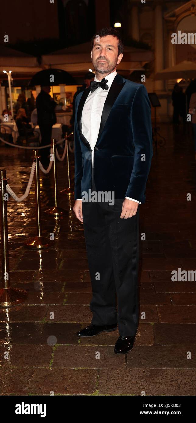 Venice, Italy. 23rd Apr, 2022. gala dinner organized by Dior to ...