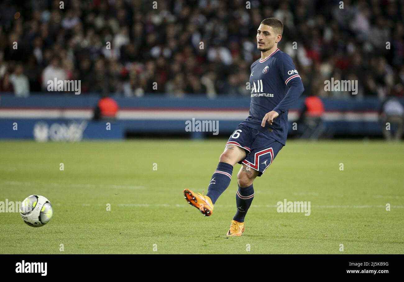 Marco Verratti of PSG during the French championship Ligue 1 football ...