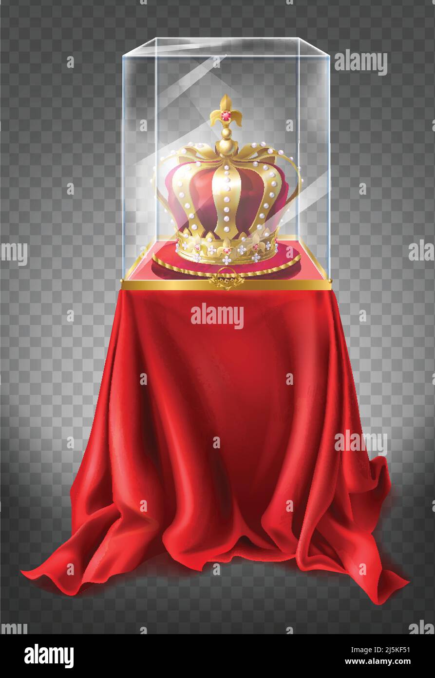 Exhibition crown podium covered hi-res stock photography and images - Alamy
