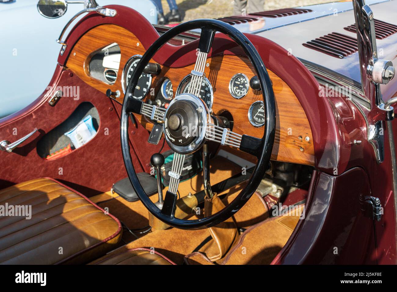 Singer dashboard. St. George's Day Rally 2022 Stock Photo - Alamy