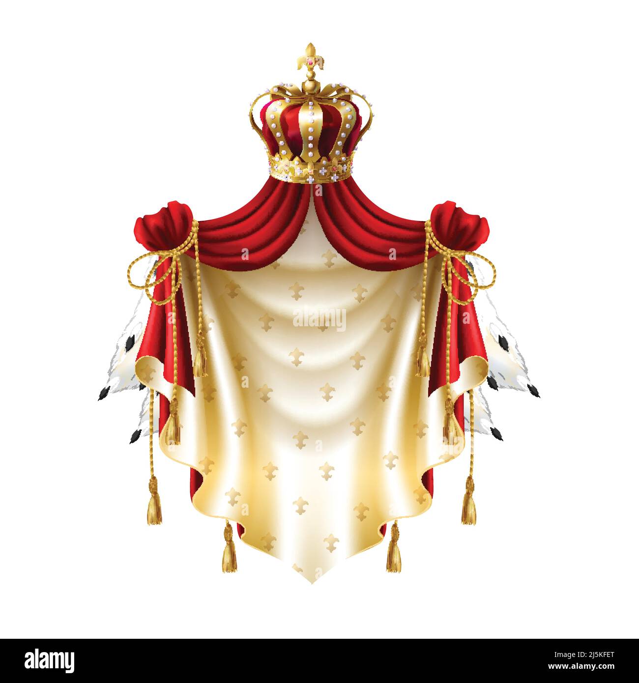 Armorial Gold Heraldry Clipart Premium