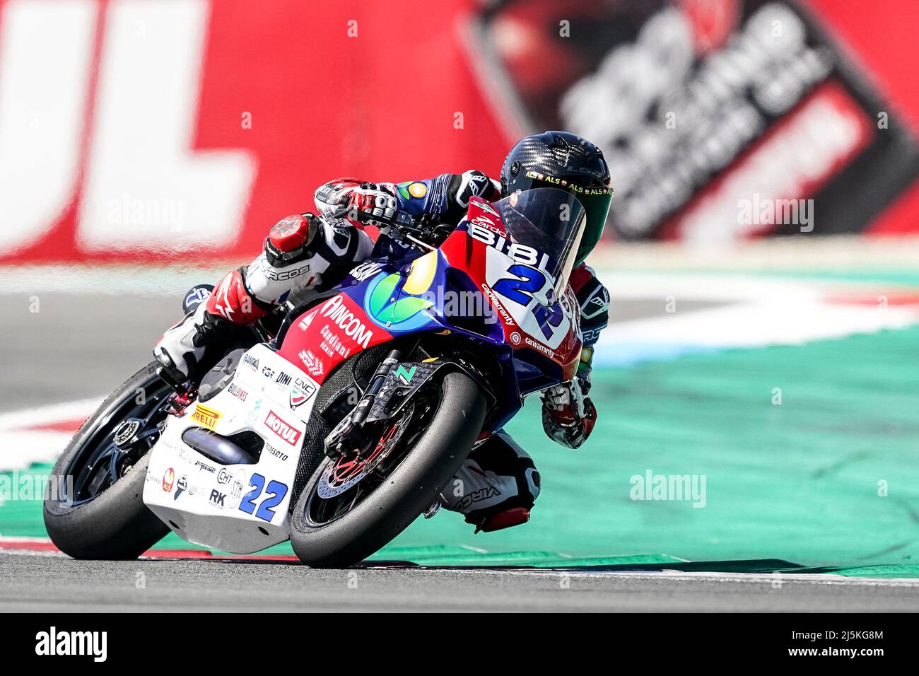 Federico fuligni of italy rides during the supersport race 2 hi-res ...