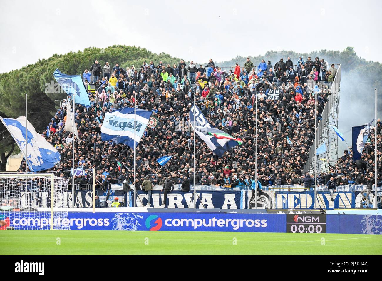 Napoli fans in Empoli during the italian soccer Serie A match Empoli FC ...