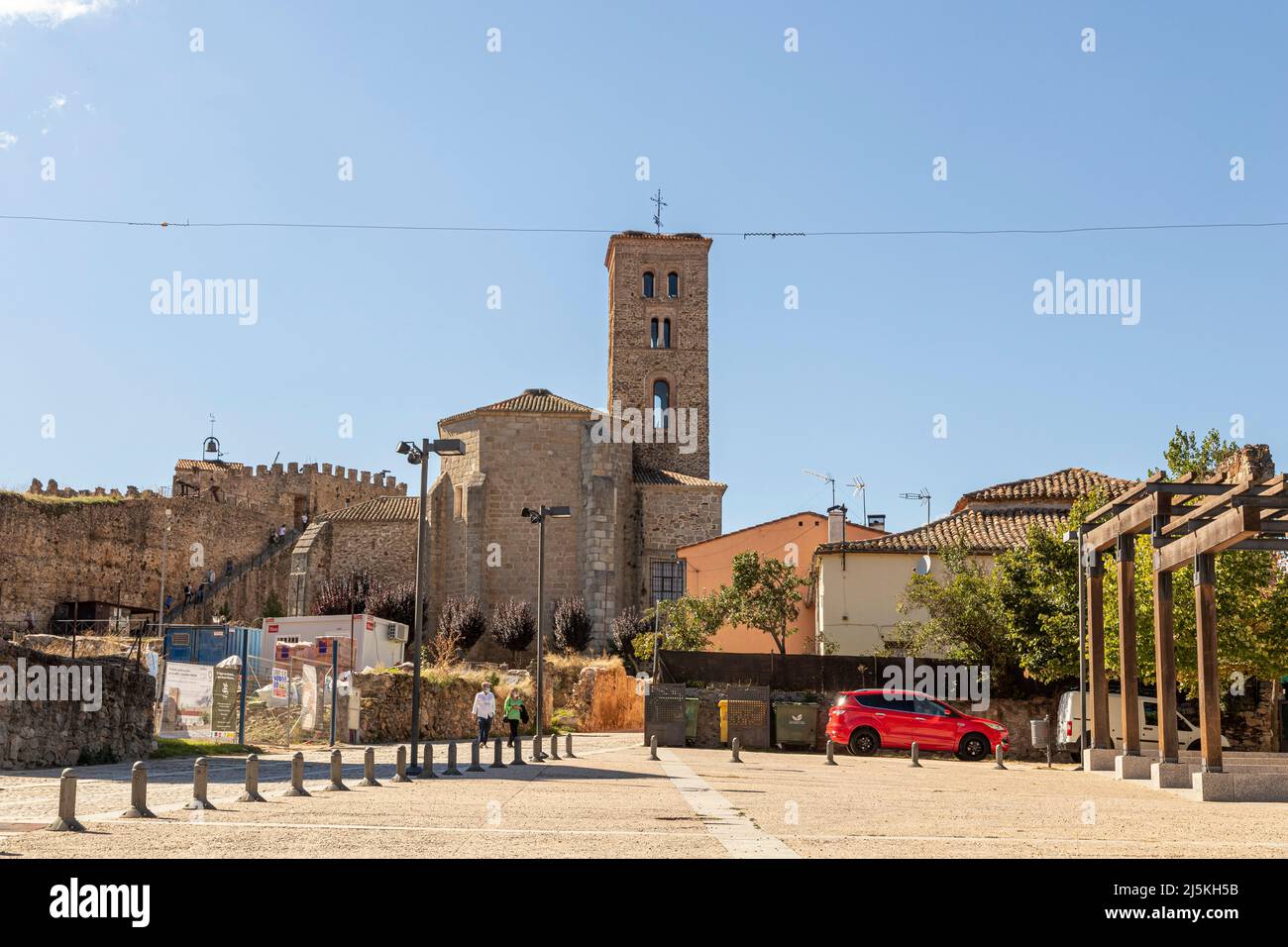 Buitrago del Lozoya, Spain. The Church of Santa Maria del Castillo ...