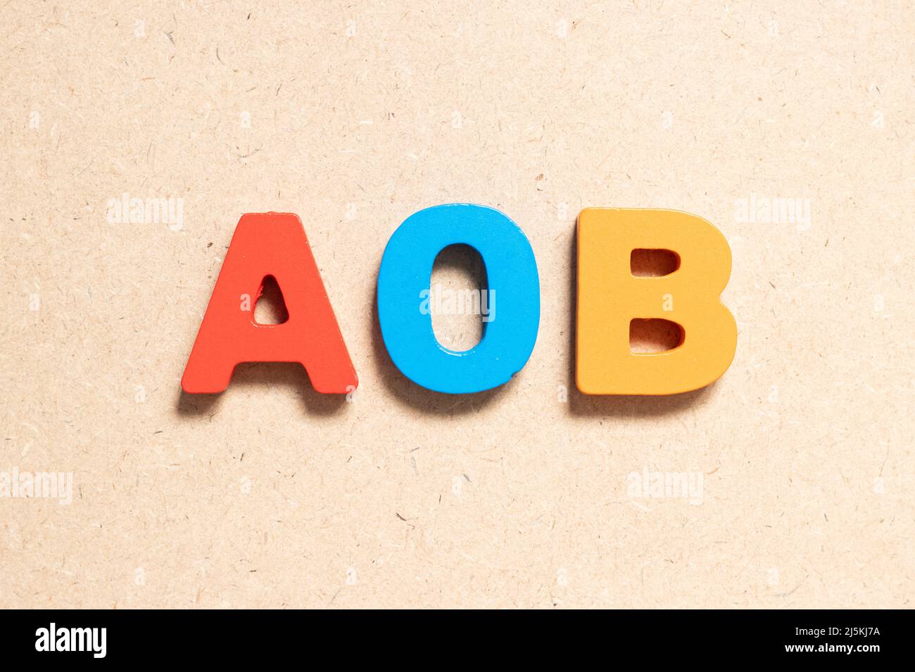 Alphabet aob hi-res stock photography and images - Alamy