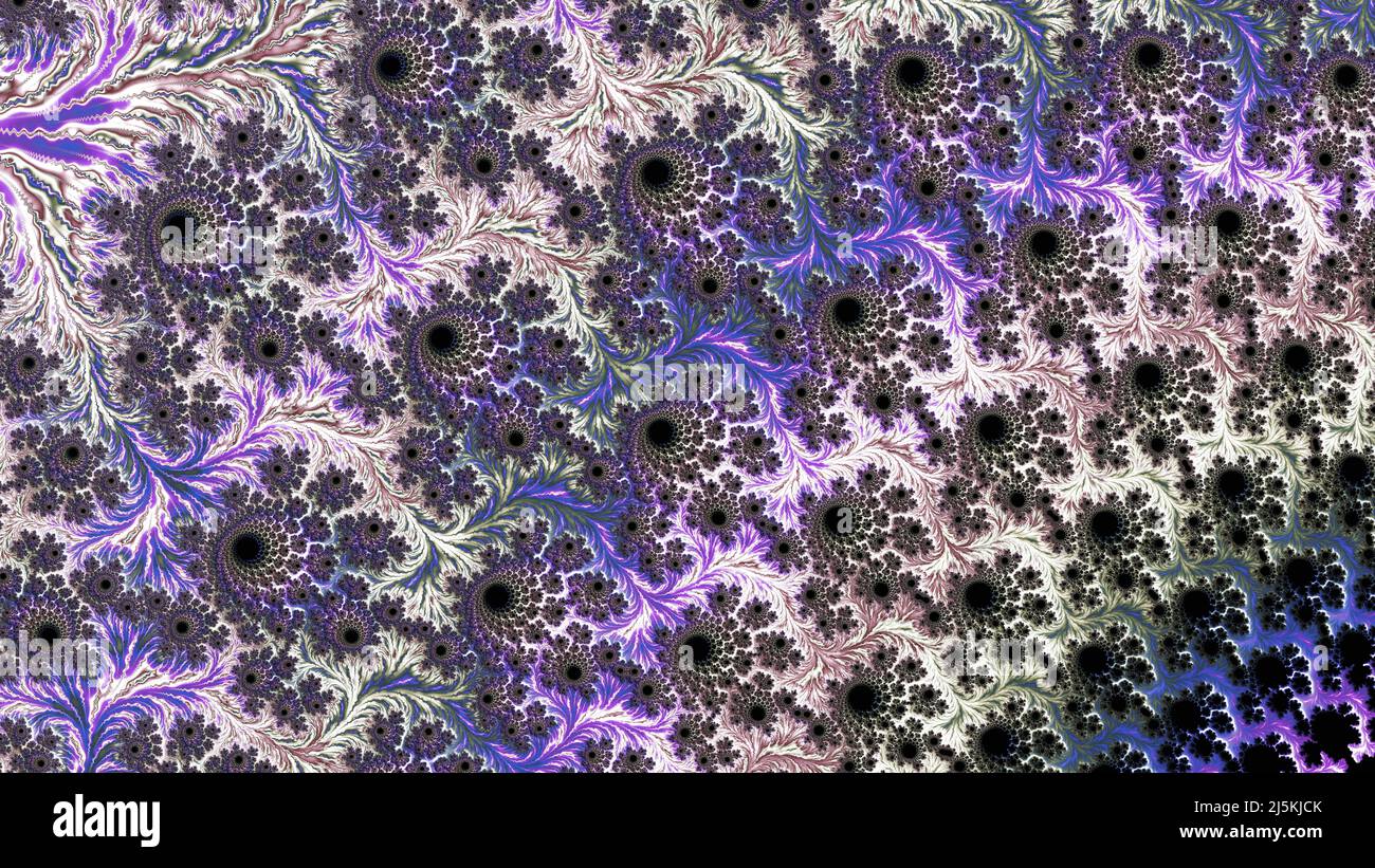 Abstract Computer generated Fractal design. A fractal is a never-ending ...