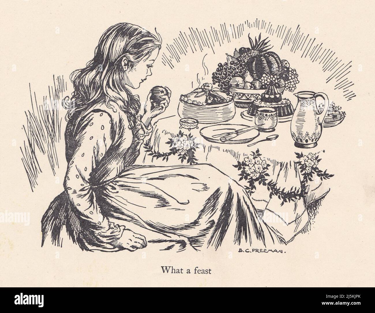 Vintage Stories from Grimm by Blackie - One-Eye, Two-Eyes and Three ...