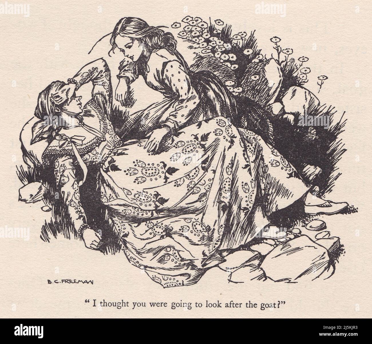 Vintage Stories from Grimm by Blackie - One-Eye, Two-Eyes and Three ...