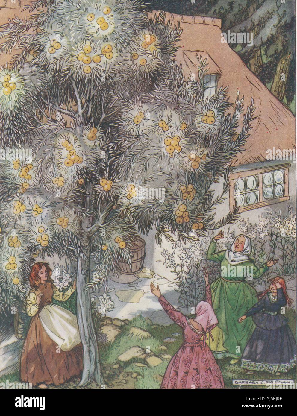 Vintage Stories from Grimm by Blackie - One-Eye, Two-Eyes and Three ...