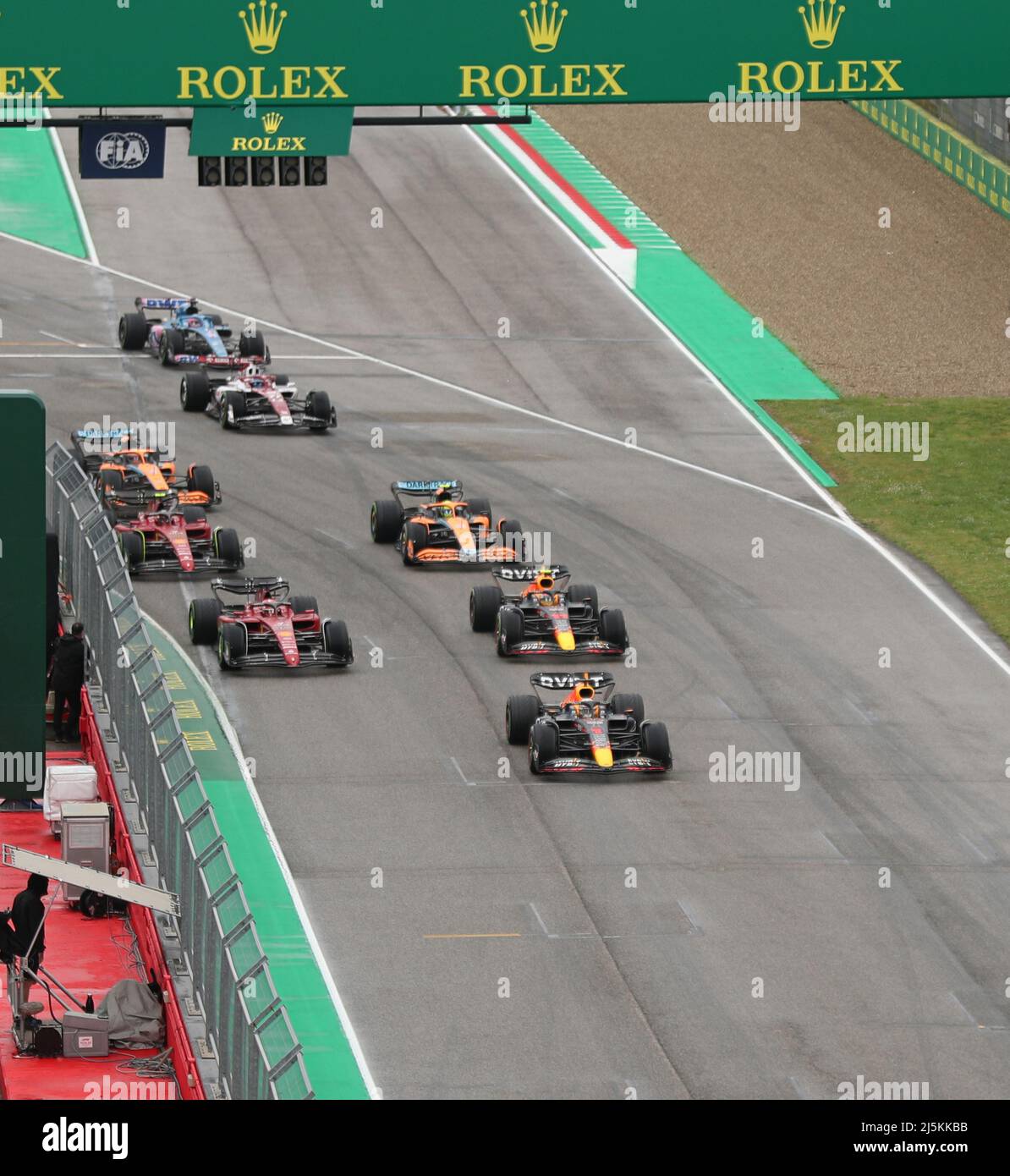 24th April 2022; Imola, Emilia Romagna, Italy. F1 Grand Prix of Italy ...