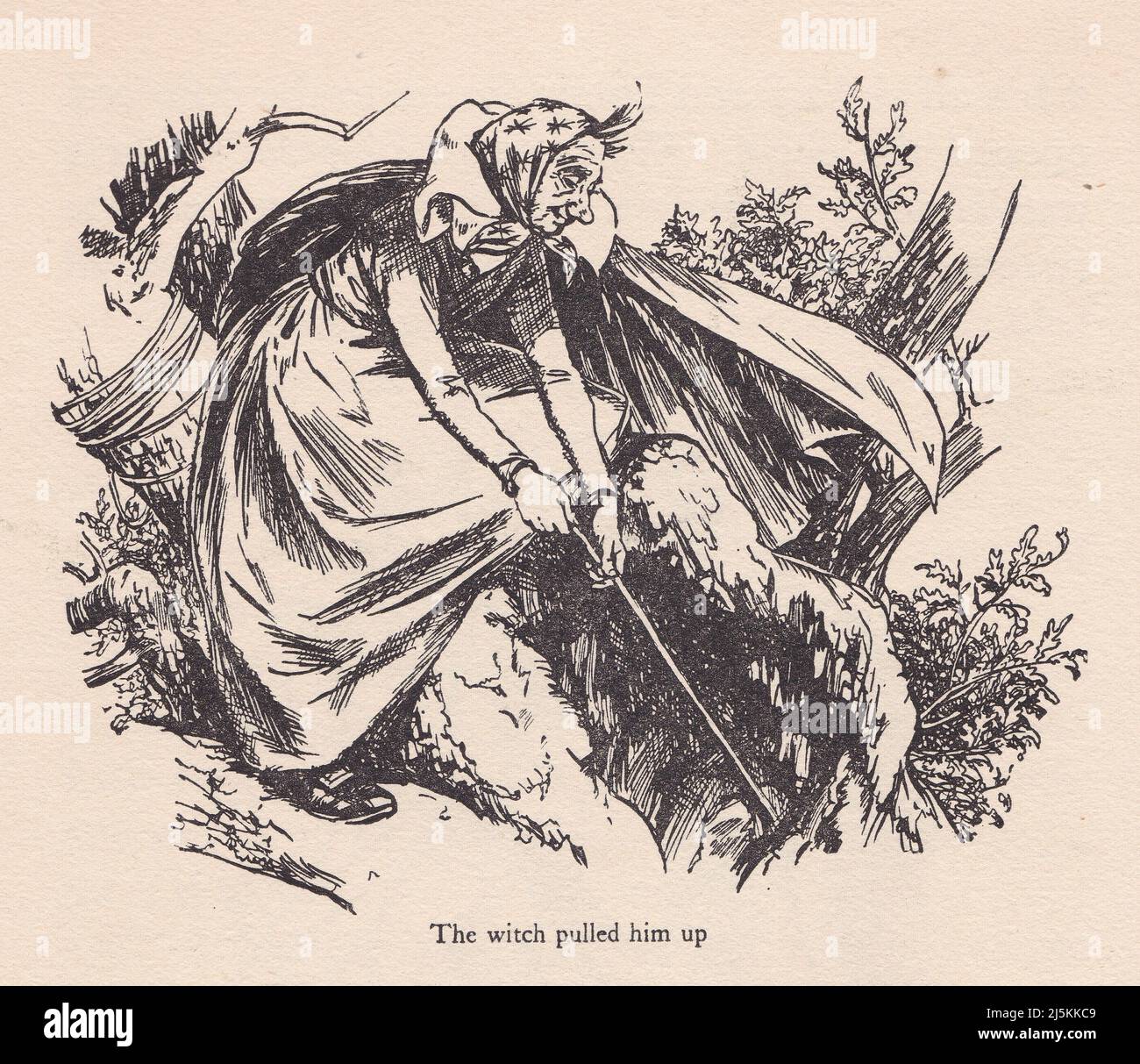 Vintage illustration from Stories from Hans Andersen - The Tinder-Box ...