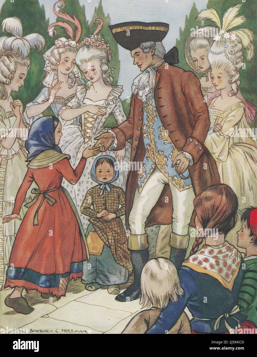 Vintage illustration from Stories from Hans Andersen - The Tinder-Box ...